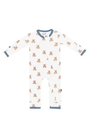 KYTE BABY Zip-up Romper - Teddy Bear