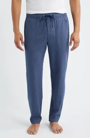 Polo Ralph Lauren Herringbone Pajama Pants - Cruise Navy