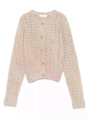 FRAME Cable-knit Cardigan