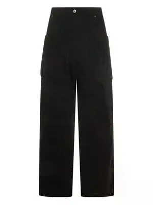 Rick Owens Straight-leg Trousers - Black