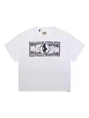 GALLERY DEPT. Graphic-print Cotton T-shirt - White