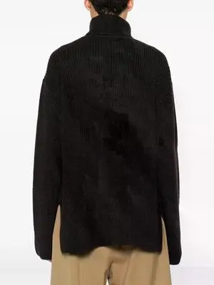 P.a.r.o.s.h High-neck Ribbed Sweater