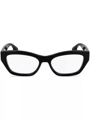 Victoria Beckham Rectangle Frame Eyeglasses - Black