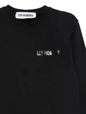 LES HOMMES Logo-print Sweatshirt