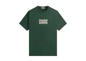 Kith Ivy Classic Logo Tee Shirt Ivy Green