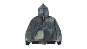 A BATHING APE Cloud Camo Jacquard Upcycled Active Jacket
