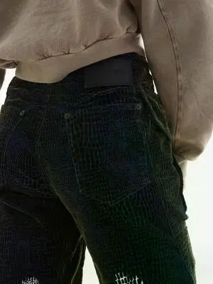 Ottolinger Snake-effect Wide-leg Jeans