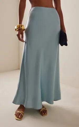 BY MALENE BIRGER Barbara' Maxi Skirt - Light Blue