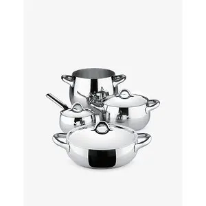 ALESSI Mami Stainless-steel Cookware Set - Silver