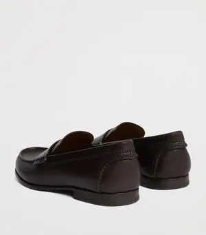 Dunhill Heddon Leather Loafers