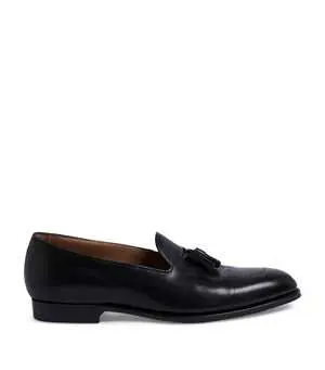 Dunhill Calf Leather Tassel Loafers
