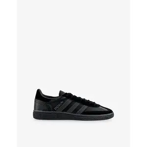 Adidas Handball Spezial Leather Trainers - Core Black Focus Oli