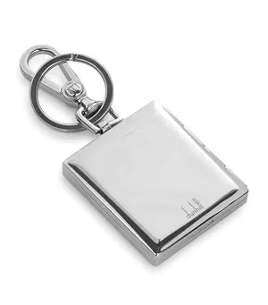 Dunhill Envelope Picture Frame Key Fob - Silver