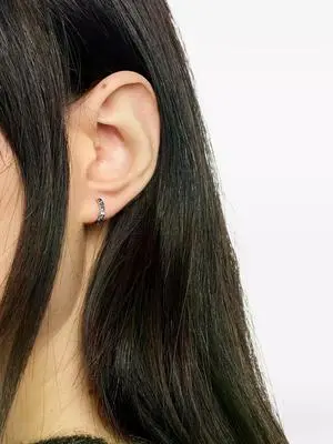 Bimba Y Lola Multigemstone Hoop Earrings