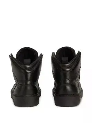 Dsquared2 Leather High-top Sneakers