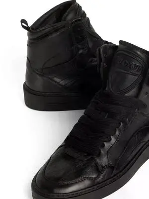 Dsquared2 Leather High-top Sneakers