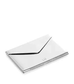 Dunhill Envelope Card Case - Silver