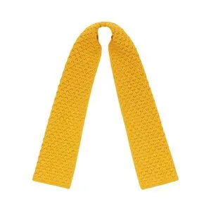 Aimé Leon Dore Eyelet Knit Scarf 'daffodil