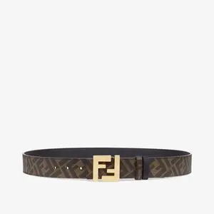 Fendi Ff Squared Belt - Black