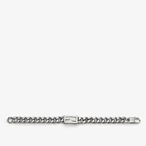 Fendi Ff Baguette Chain Link Bracelet