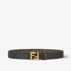 Fendi Ff Squared Belt - Brown