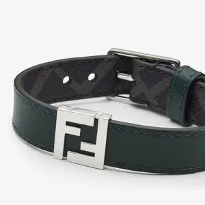 Fendi Ff Canvas Bracelet
