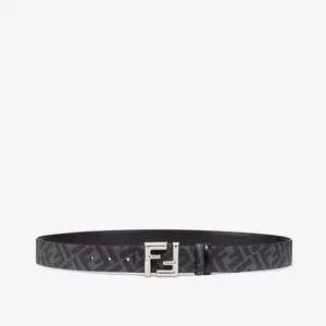 Fendi Ff Rounded Reversible Belt
