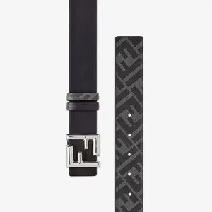 Fendi Ff Rounded Reversible Belt