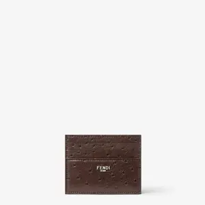 Fendi Card Holder - Brown