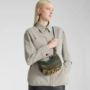 Fendi Fendigraphy Mini Hobo Bag