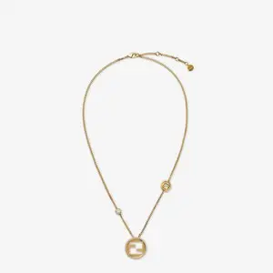Fendi Everround Necklace - Gold