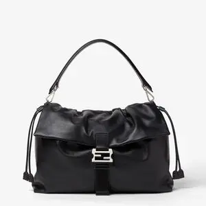 Fendi Flux Maxi Messenger - Black