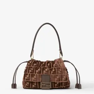 Fendi Mamma Baguette Medium - Brown