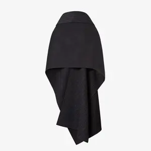 Fendi Wool Double Fabric Cloak