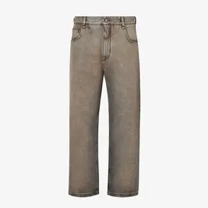 Fendi Straight-cut Denim Trousers