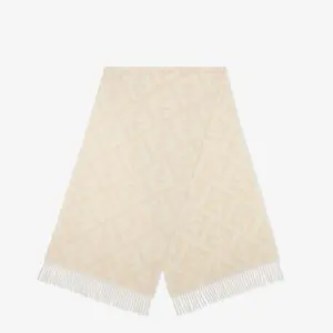 Fendi Ff Scarf - White