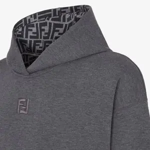Fendi Long-sleeved Cotton Sweatshirt