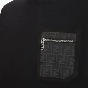 Fendi Long-sleeved Crew-neck Sweatshirt