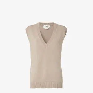 Fendi Cashmere Knit Gilet