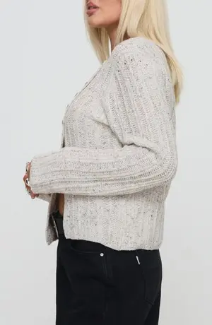 Princess Polly Lneker Split Front Sweater