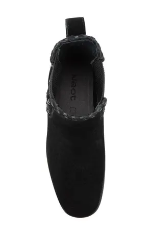 Naot Tradition Chelsea Boot - Black Suede