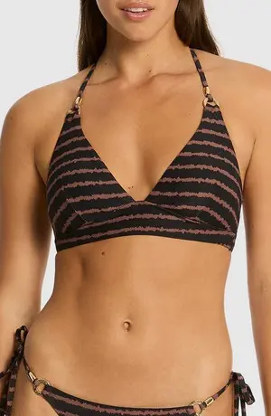 SEA LEVEL Riptide Side Tie Bikini Bottoms - Black