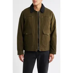 Pendleton Cotton-canvas Coat With Wool-blend Lining