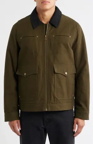 Pendleton Cotton-canvas Coat With Wool-blend Lining