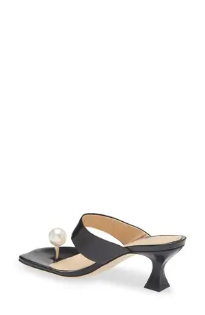 Sandy Liang Pearl Slide Sandal