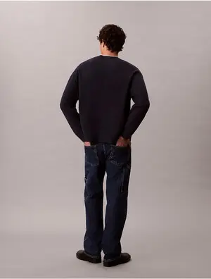 Calvin Klein 90s Straight Carpenter Jeans - Indigo Gravel