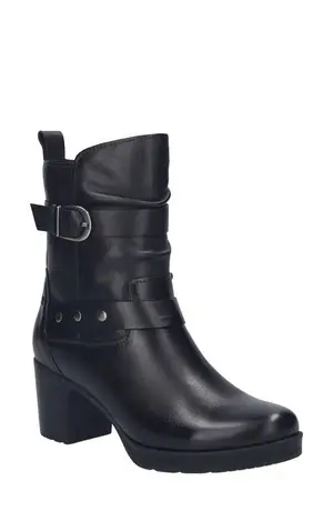 Josef Seibel Platform Bootie - Black