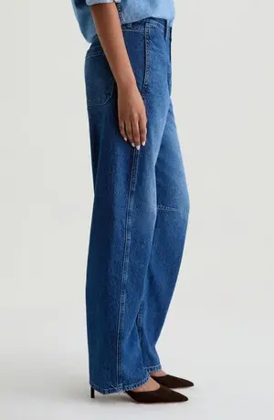 Ag High-waist Barrel Jeans