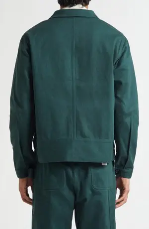 BODE Knolly Brook Cotton Jacket - Dark Green