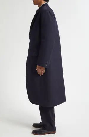Yohji Yamamoto Water Repellent One-button Jacket With Detachable Liner